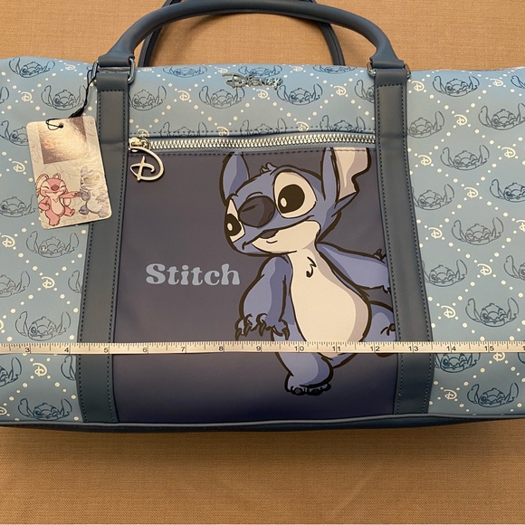 Disney | Accessories | Primark Disney Stitch Weekender Duffle Overnight ...